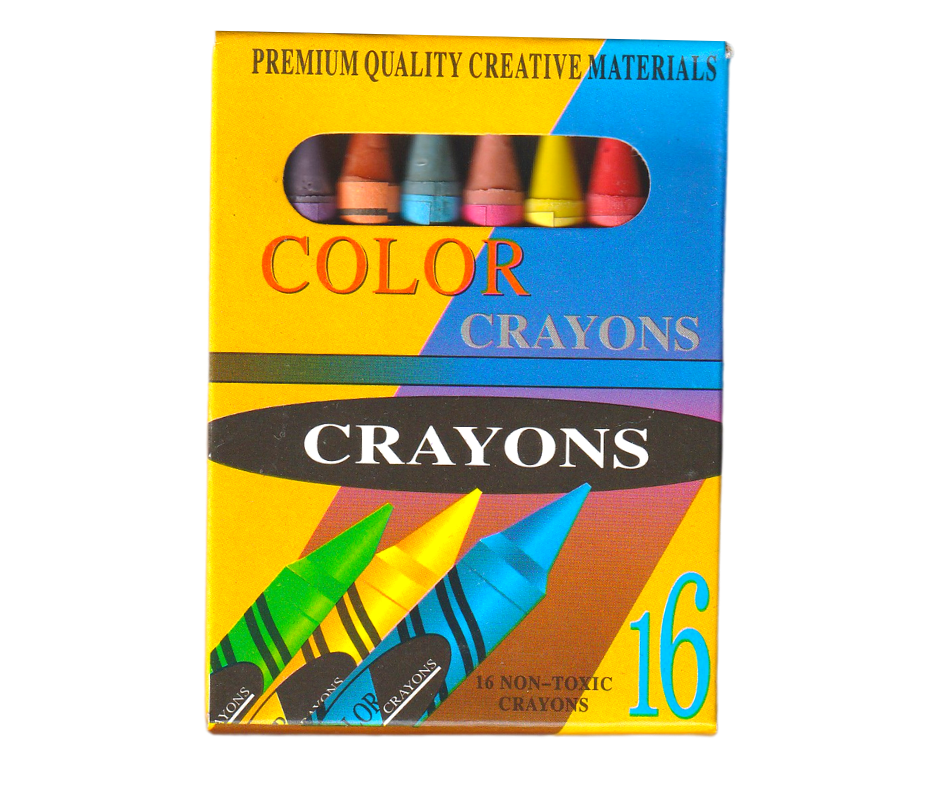 Crayon Cera Delgado 16 Colores – Distribuidora Continental